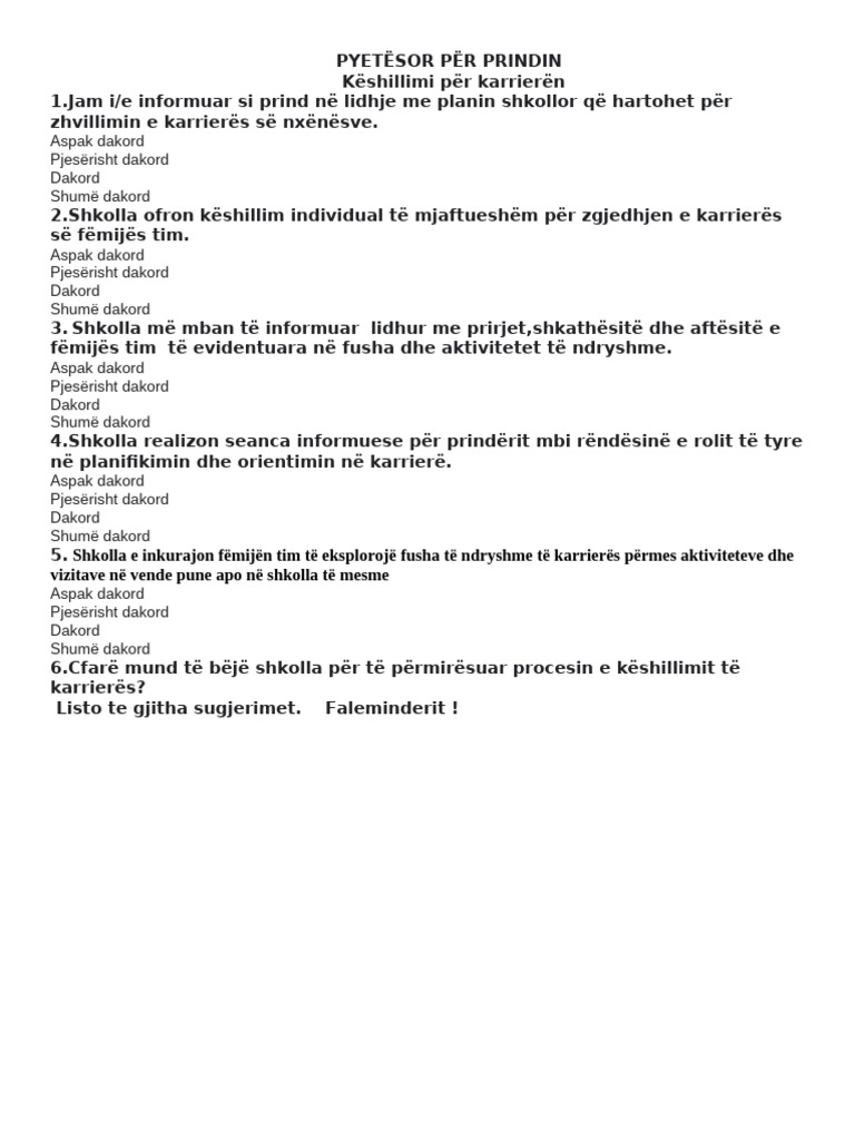 Pyetesor Per Prindin | PDF