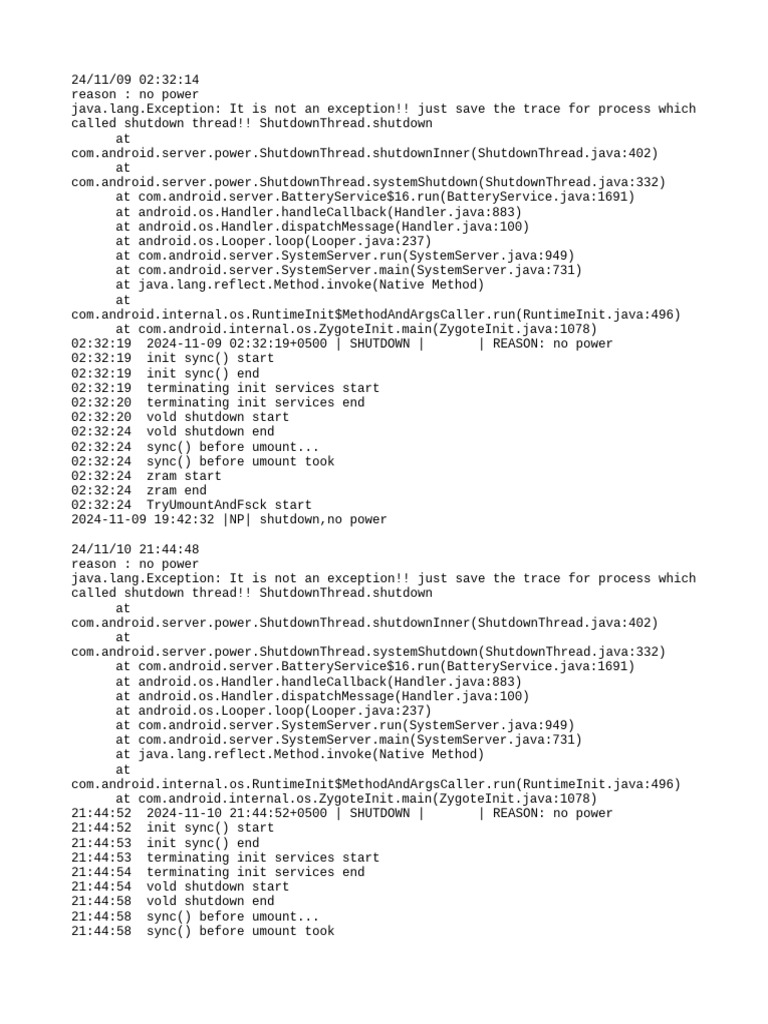 Power Off Reset Reason Pdf Java Programming Language Object Oriented Programming