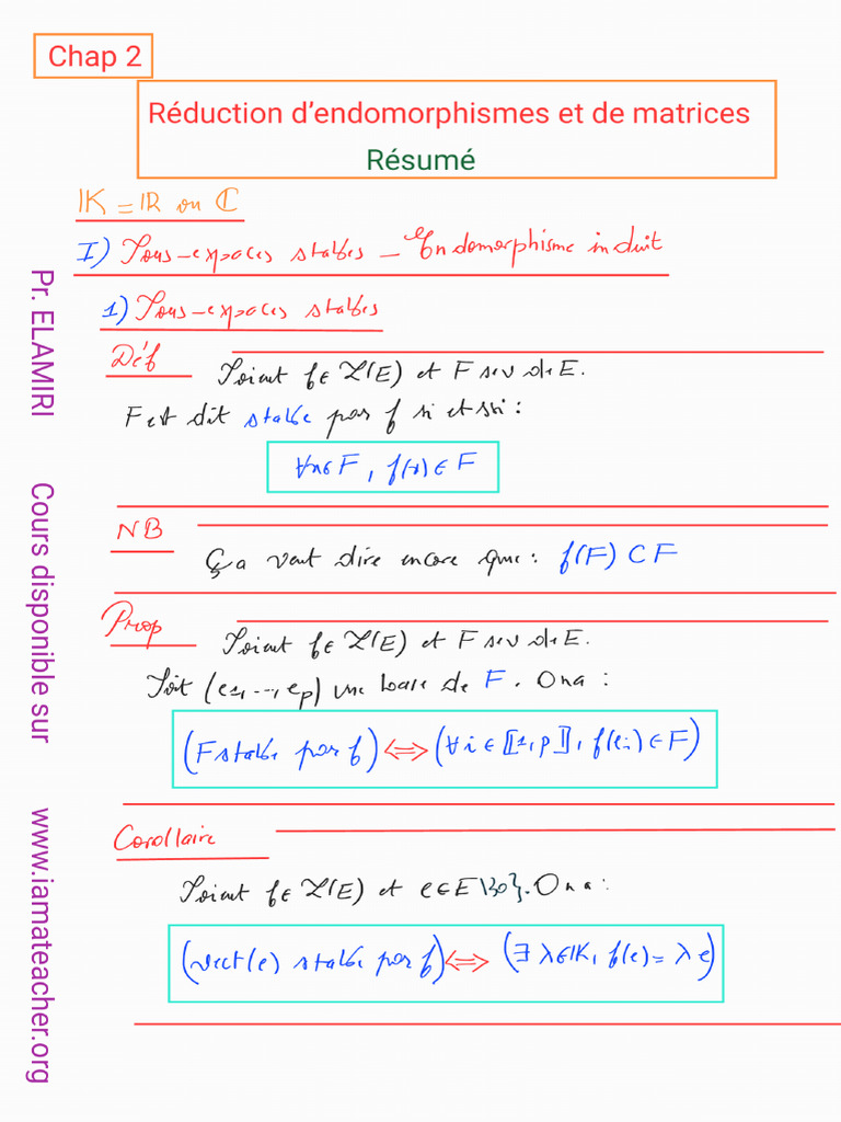 Résumé Réduction | PDF