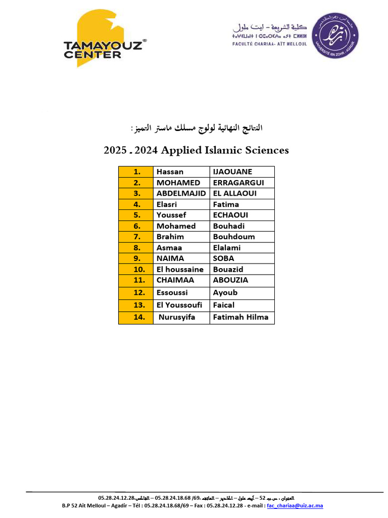 Tamayouz 25 | PDF