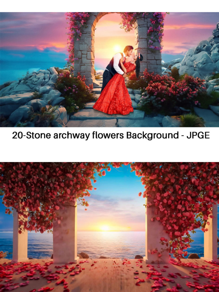 01 Stone Archway Wrapped in Pink - 1 | PDF