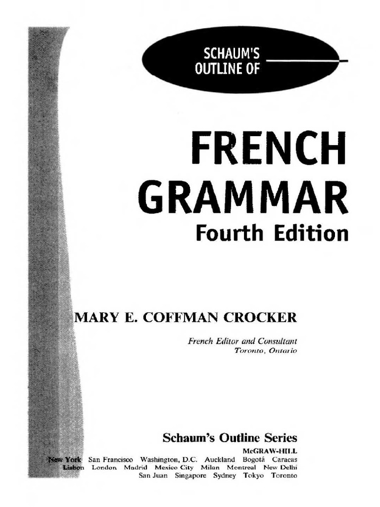 French Grammar - Fourth Edition | PDF