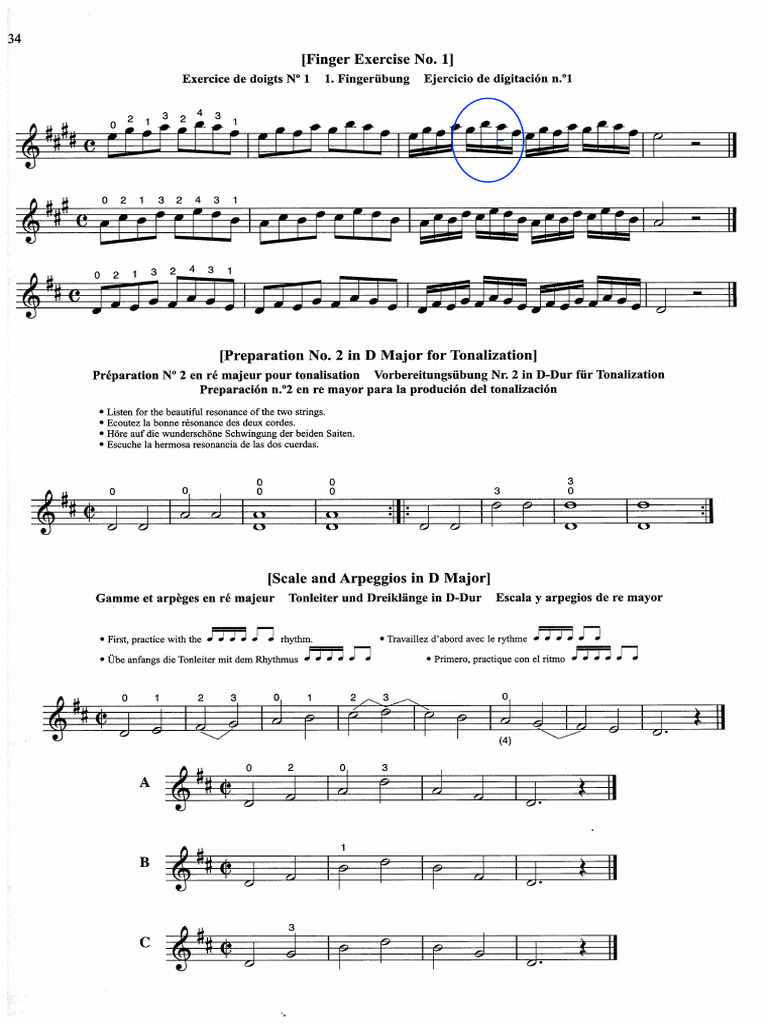 D Major Tonalization and Allegretto Andantino | PDF