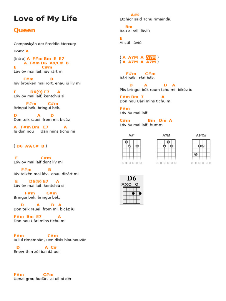 Love of My Life | PDF