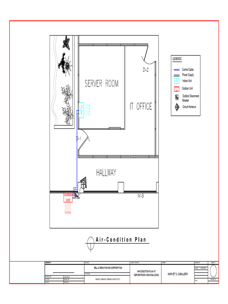 ACU AT SERVER ROOM-Model | PDF | Power Engineering | Electric Power