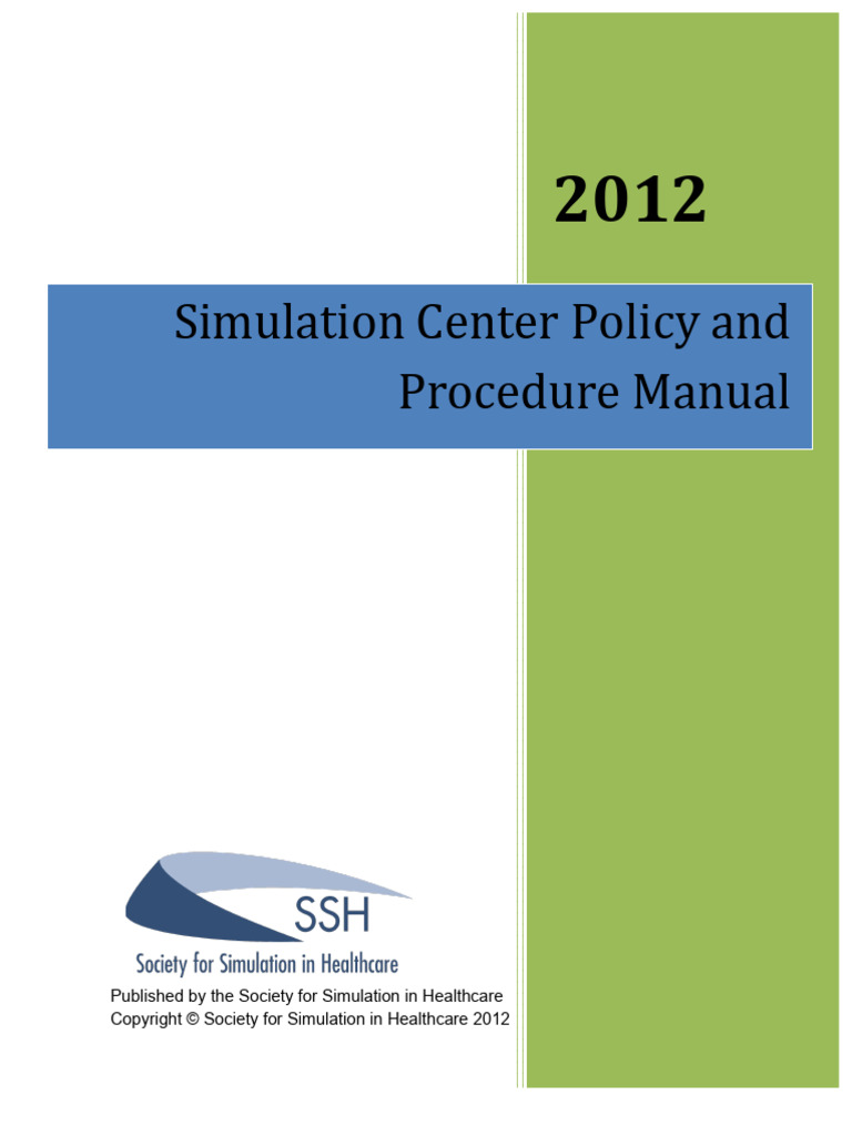 Manual de Políticas y Procedimientos Del IMSH | PDF | Simulation | Policy