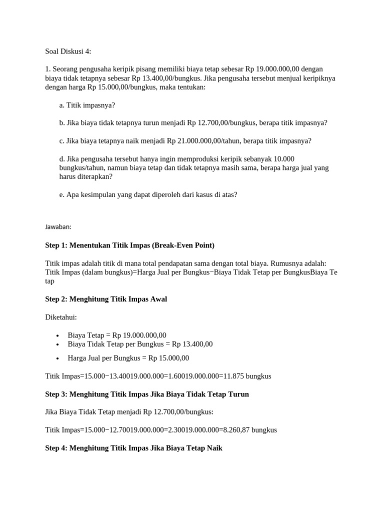 Ekonomi Tekhnik Sesi4 | PDF