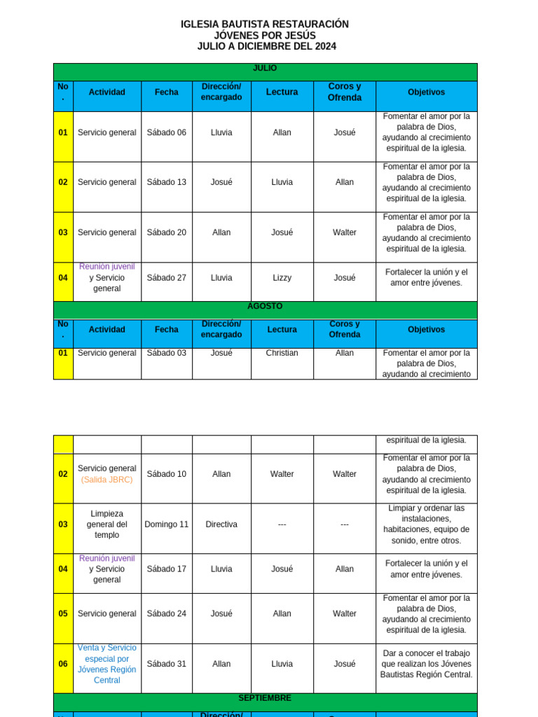 Plan JPJ 2s2024 | PDF