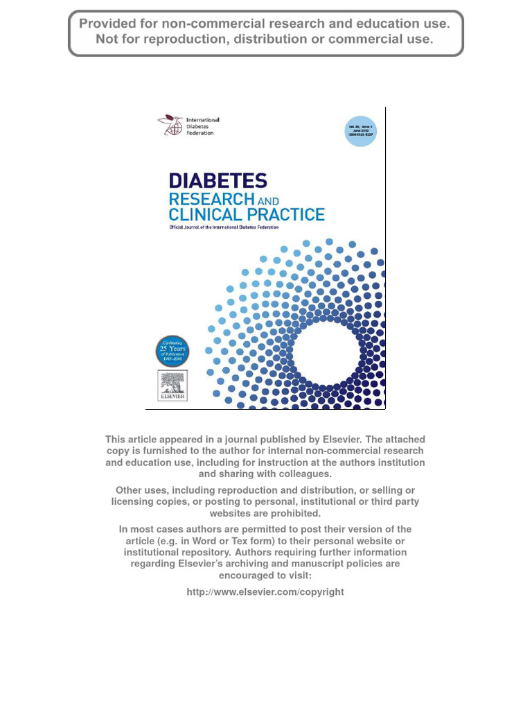 A New Non Invasive Technology to Screen | PDF | Prediabetes | Diabetes