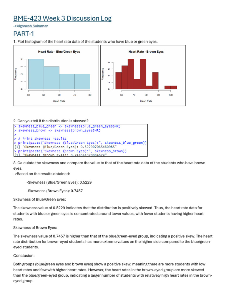 Vighnesh Sairaman Log3 | PDF | Wellness