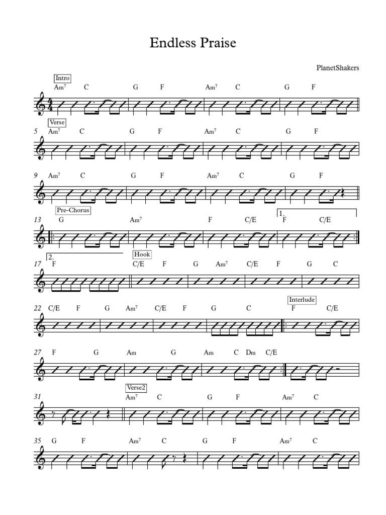 Endless Praise C Pdf