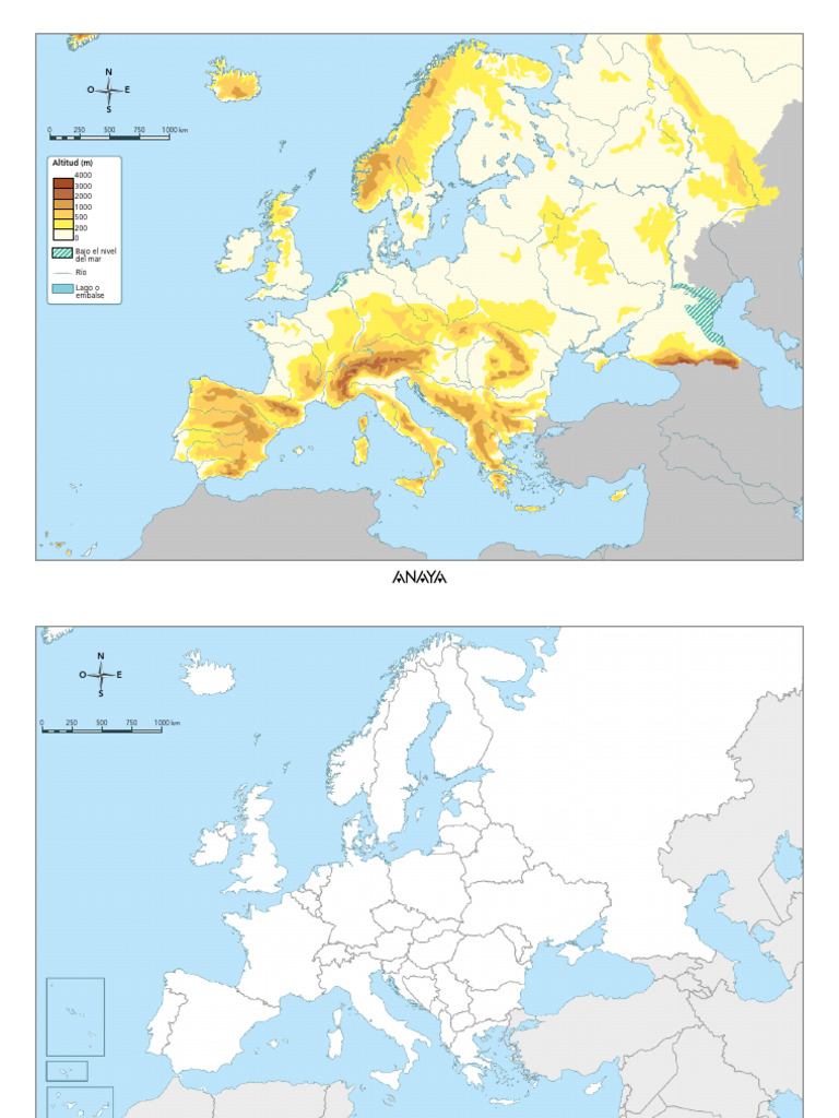 Nuevomodelo Examen Mapas Mudos | PDF