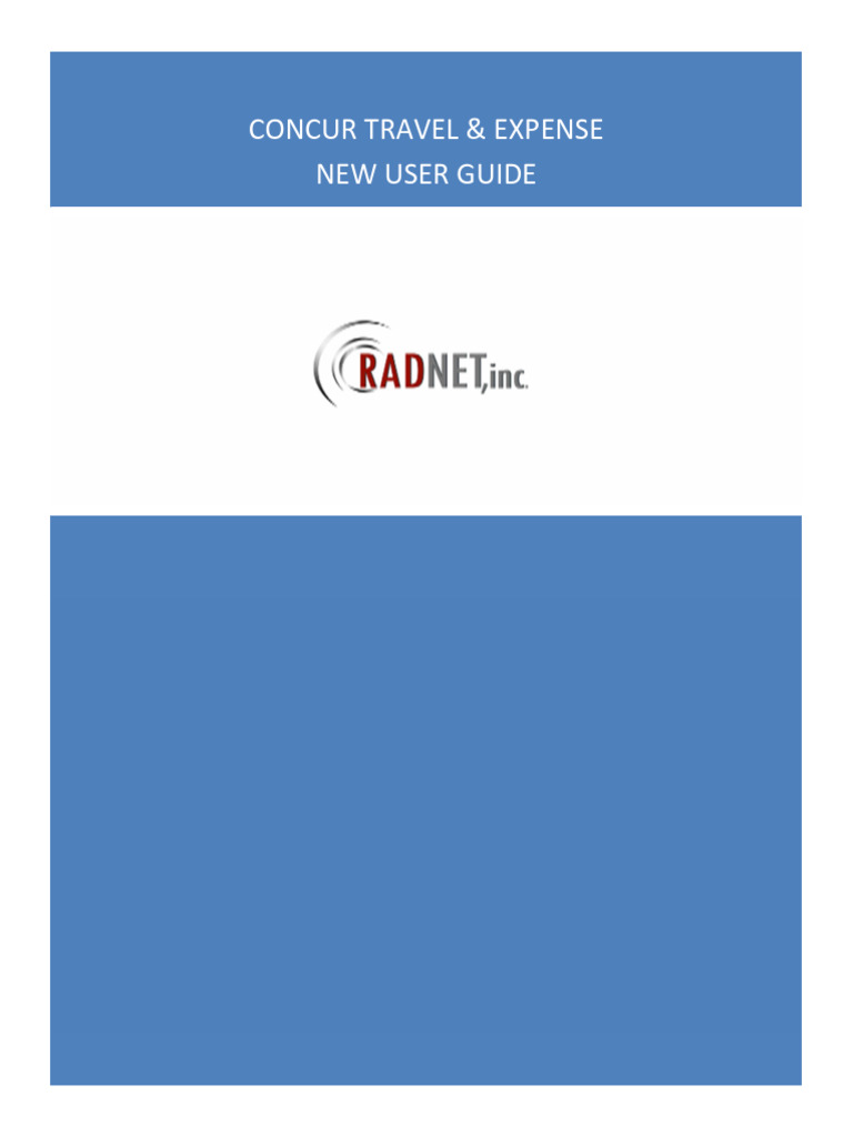 Concur New User Guide Pdf Mobile App Password