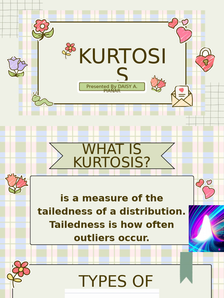 Kurtosis | PDF | Descriptive Statistics | Statistical Theory