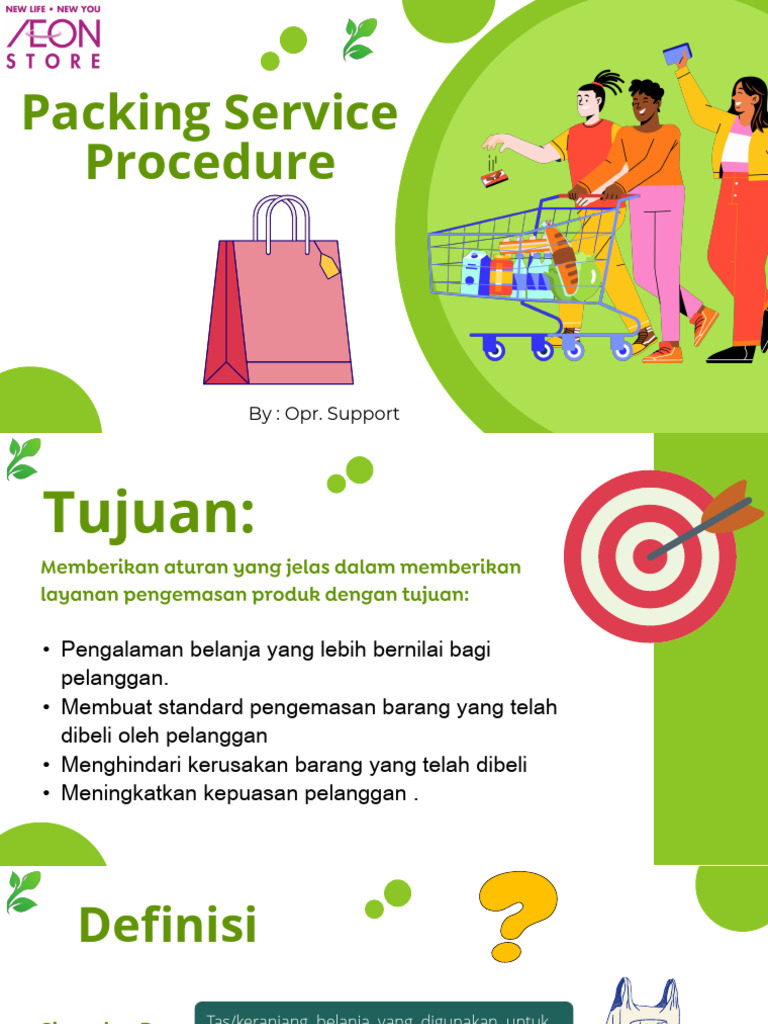 Packing Service Procedure | PDF