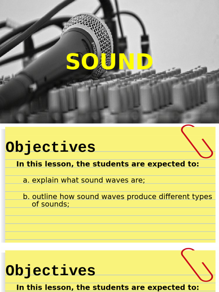 Science7 Lesson4 PowerPointPresentation Q3 | PDF | Sound | Waves