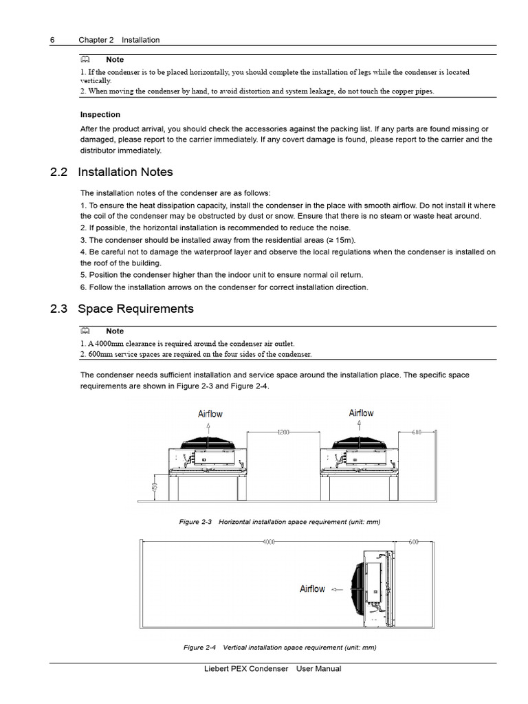 Liebert PEX Condenser User Manual V1.5 (ENPC) (1) - 8 | PDF | Home & Garden
