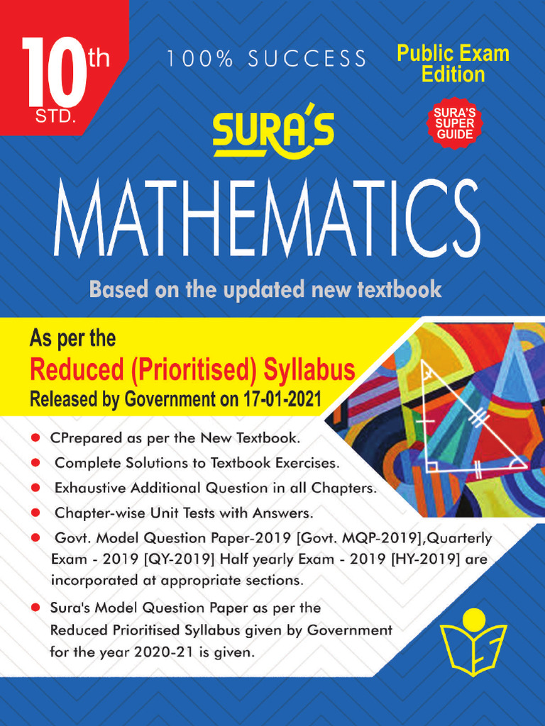 10th STD Mathematics em Reduced Guide 2020 21 | PDF | Banks