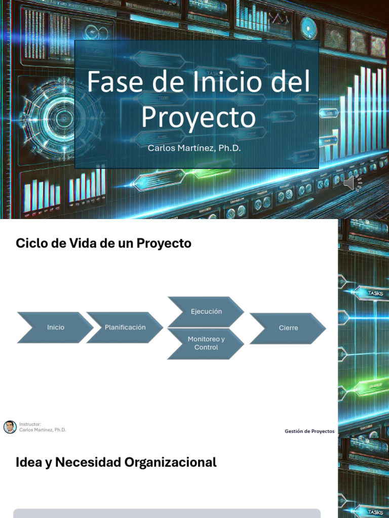 Fase de Inicio Del Proyecto | PDF | Gestión de proyectos | Negocios ...