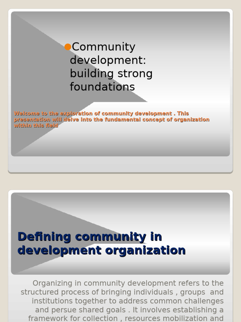 Community Organisation EE | PDF | Empowerment | Community
