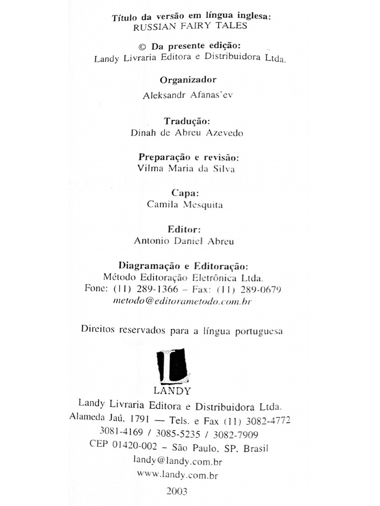 Afanasev - Vassilissa | PDF