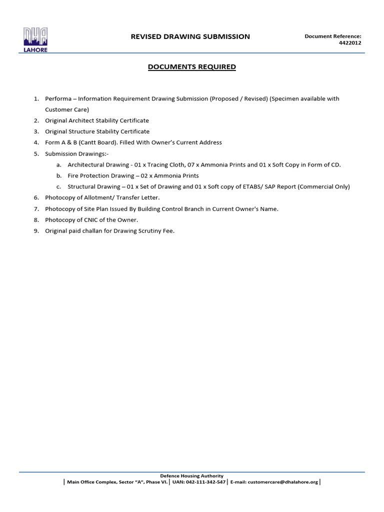 Revised Drawing Submission Complete Set With Undertakings ION no.520.14 ...