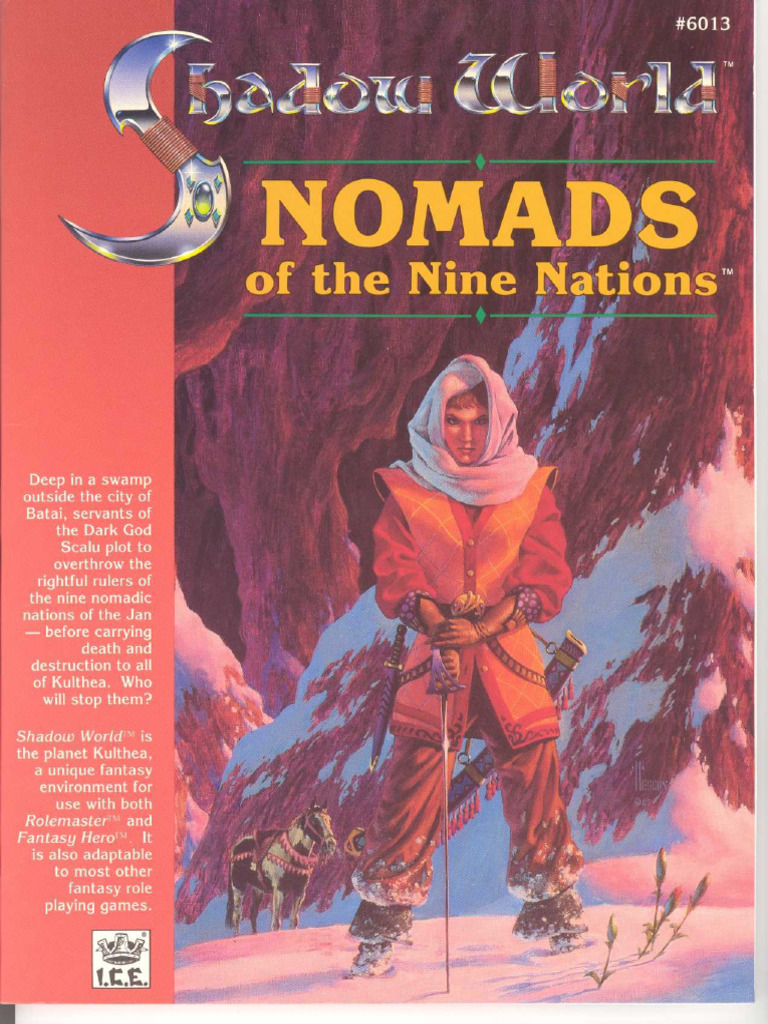 6013 Shadow World - Nomads of The Nine Nations | PDF