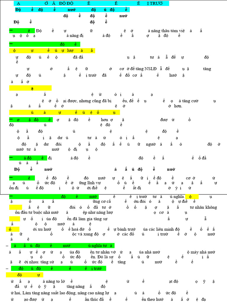 bài tập về nhà c4 KTCT MLN | PDF