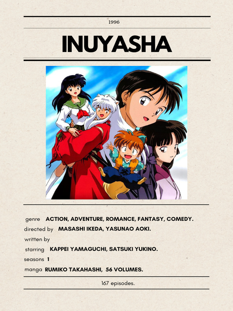 Inuyasha Pdf Classics