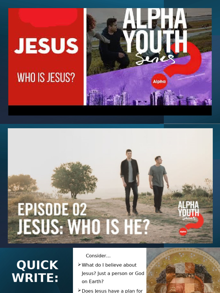 Jesus (Who Is He) | PDF | Self-Improvement | Science & Mathematics