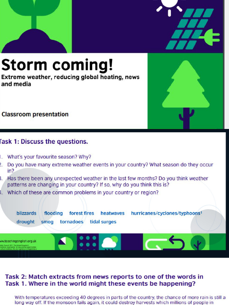 Weather Lesson | PDF