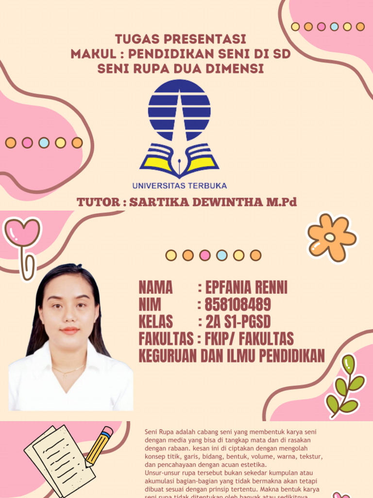 Nama Epfania Renni Nim 858109489 Kelas 2A - S1 PGSD | PDF