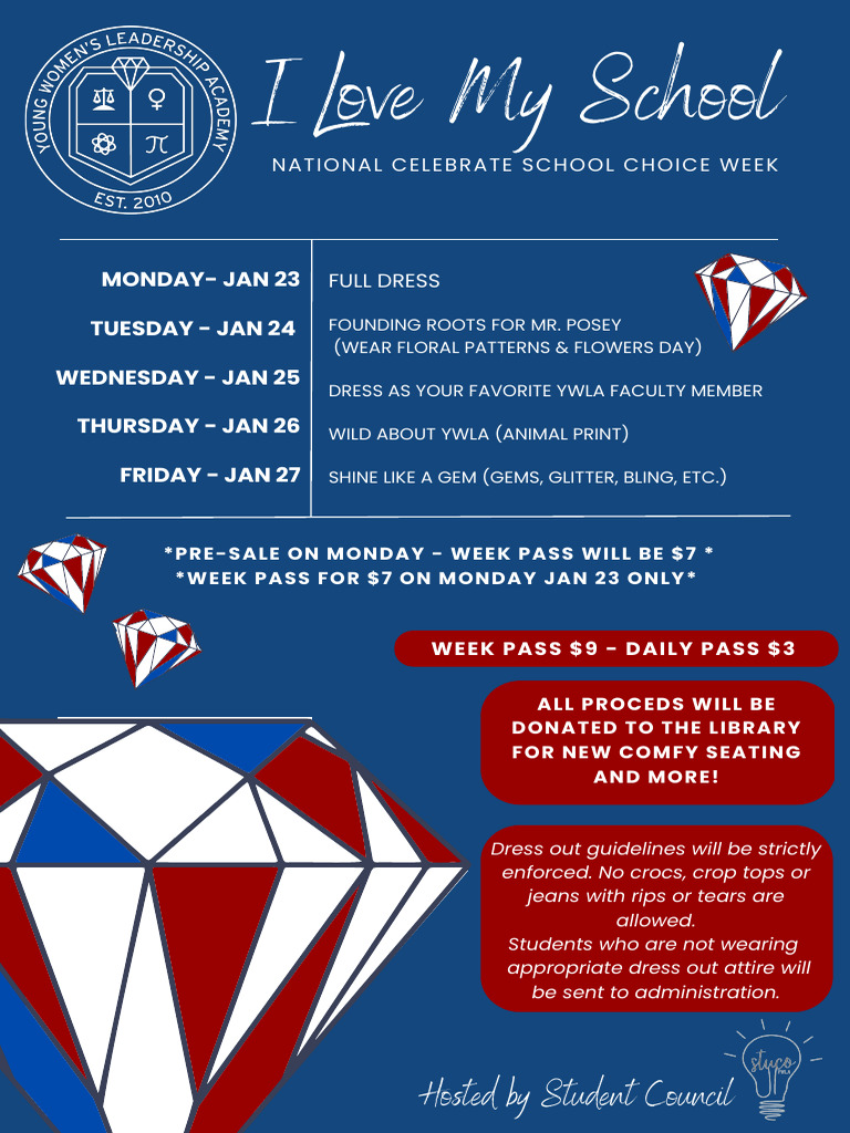 I Love My School Week | PDF