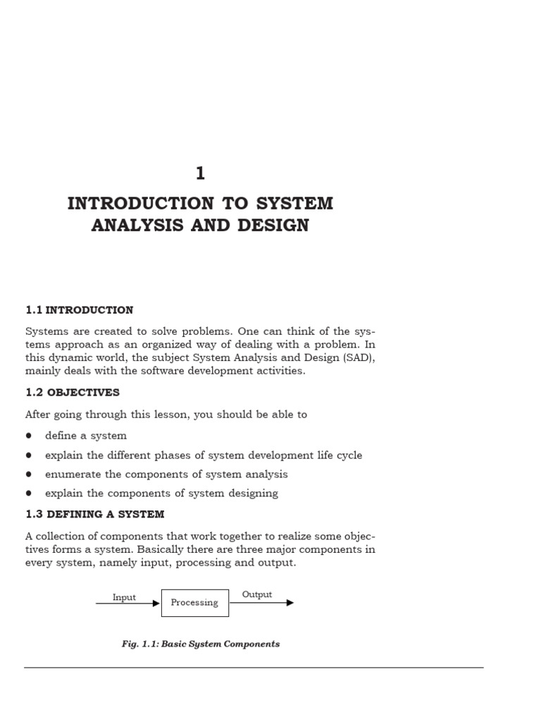System Analysis and Design | PDF | System | Feasibility Study