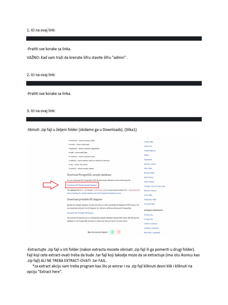 Vodic Kroz Instalaciju SQL-A | PDF