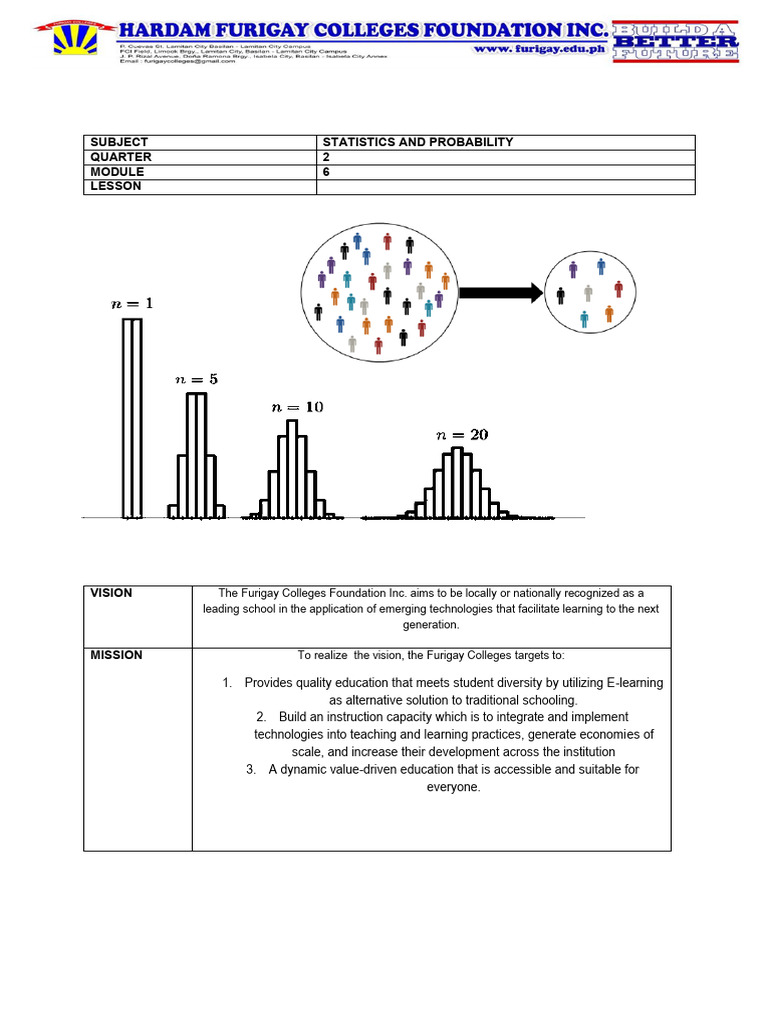 Week 6 Statistics and Probability | PDF | Sampling (Statistics ...