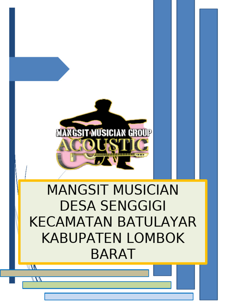 Contoh Proposal Pengajuan Band Mangsit | PDF
