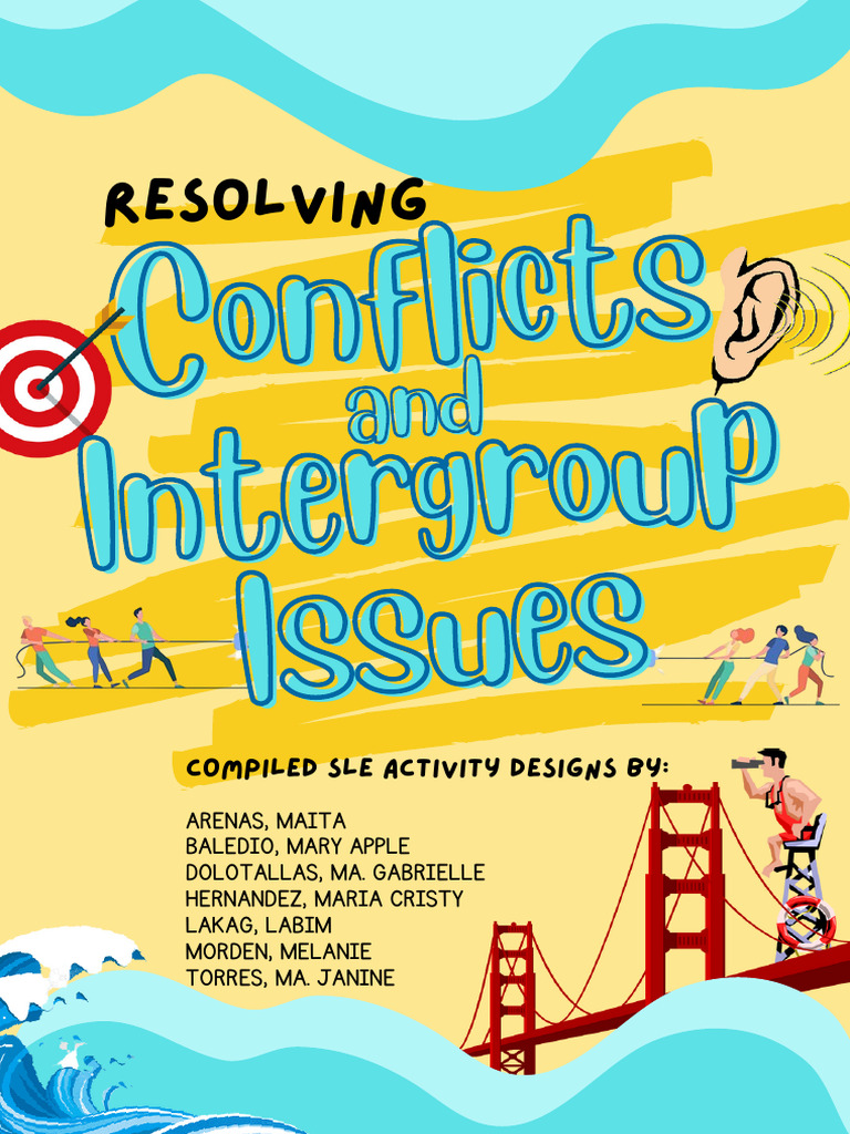 Resolving Intergroup Conflicts Activities | PDF | Goal | Thought