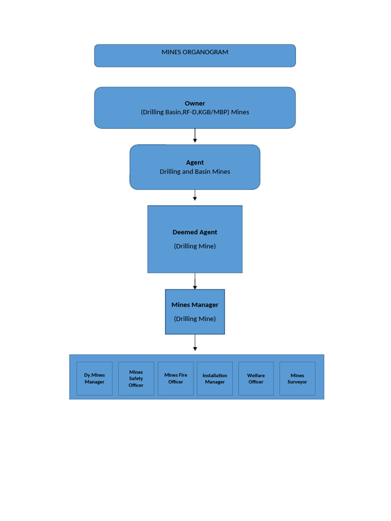Mines Organogram | PDF