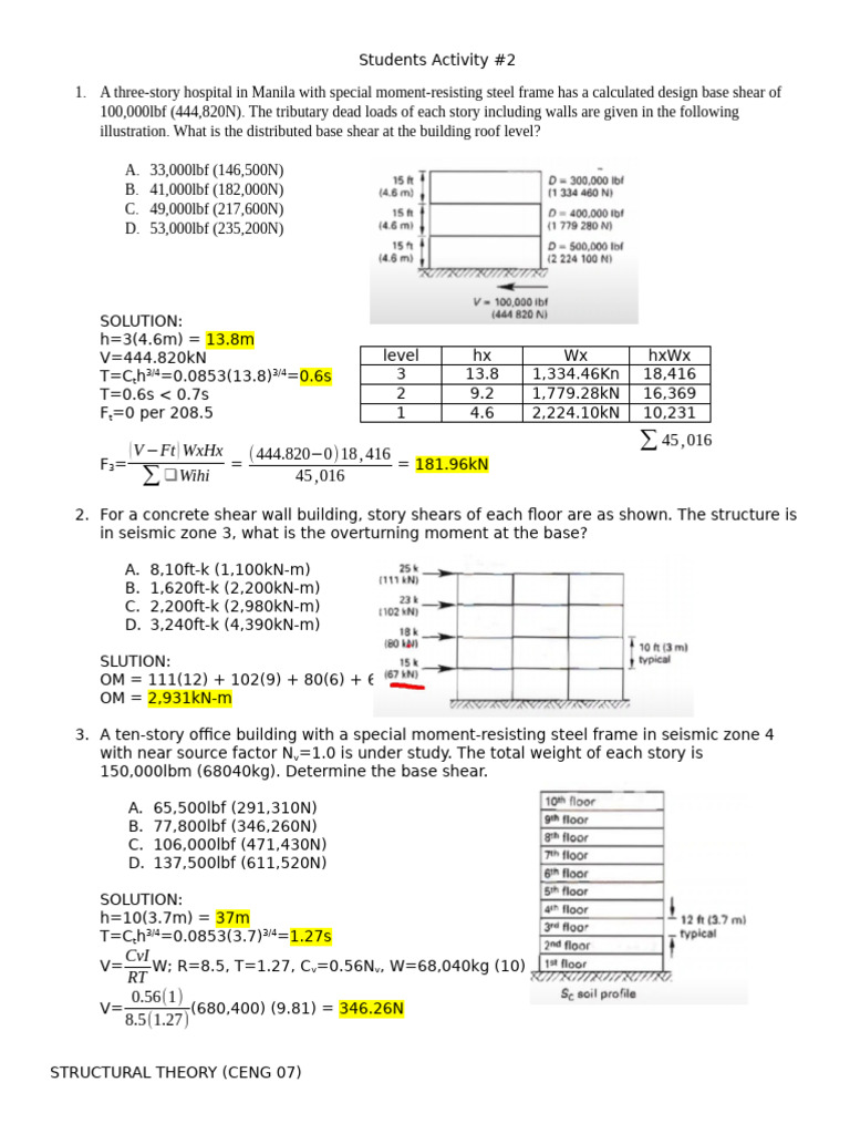 Structural Theory | PDF