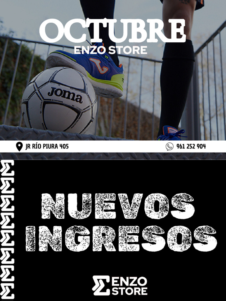 Catálogo Joma Octubre | PDF