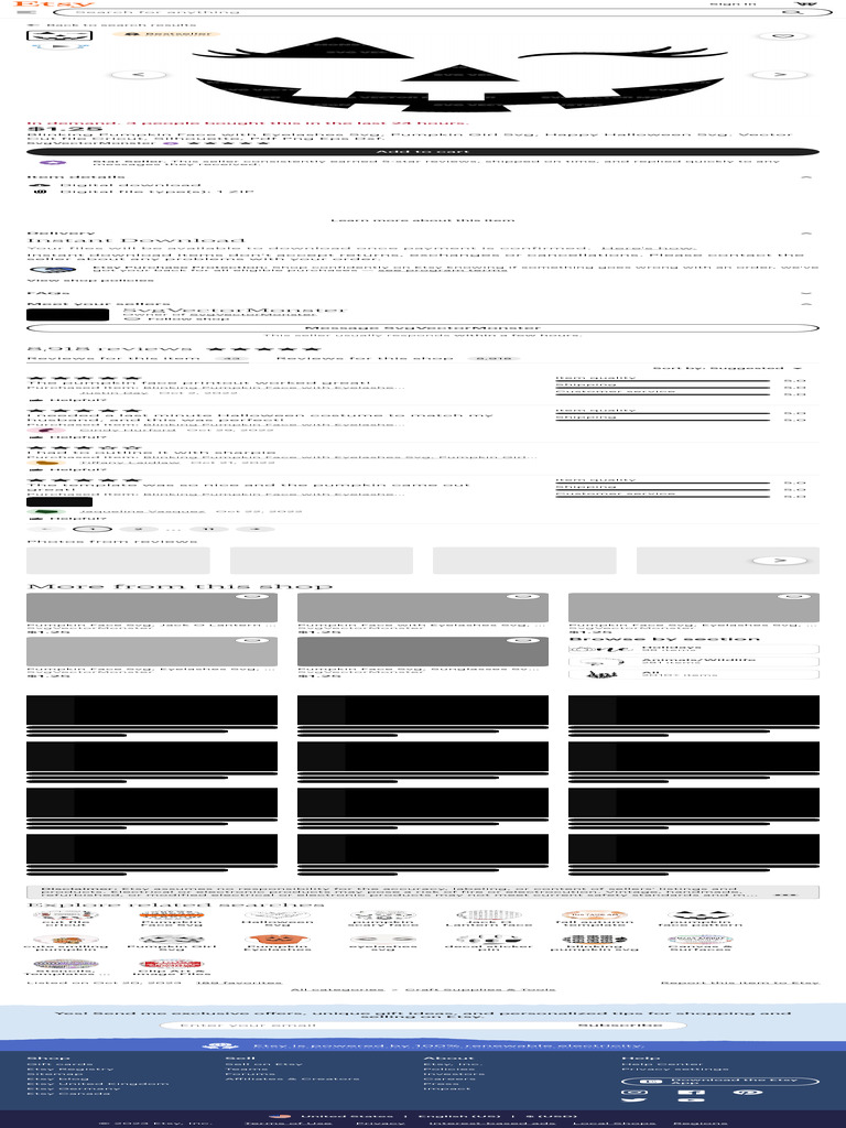 Blinking Pumpkin Face With Eyelashes SVG Pumpkin Girl SVG Happy Halloween Svg. Vector Cut File ...