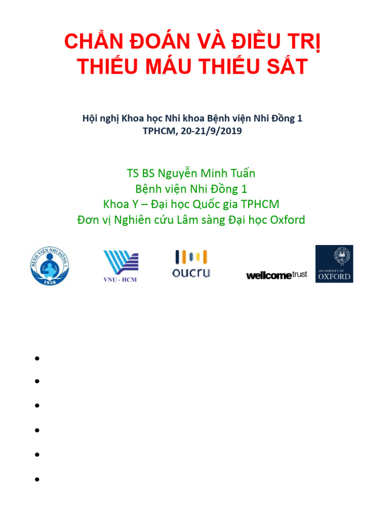 01 Chan Doan Va Dieu Tri Thieu Mau Thieu Sat Cme NMT 199201920 | PDF ...