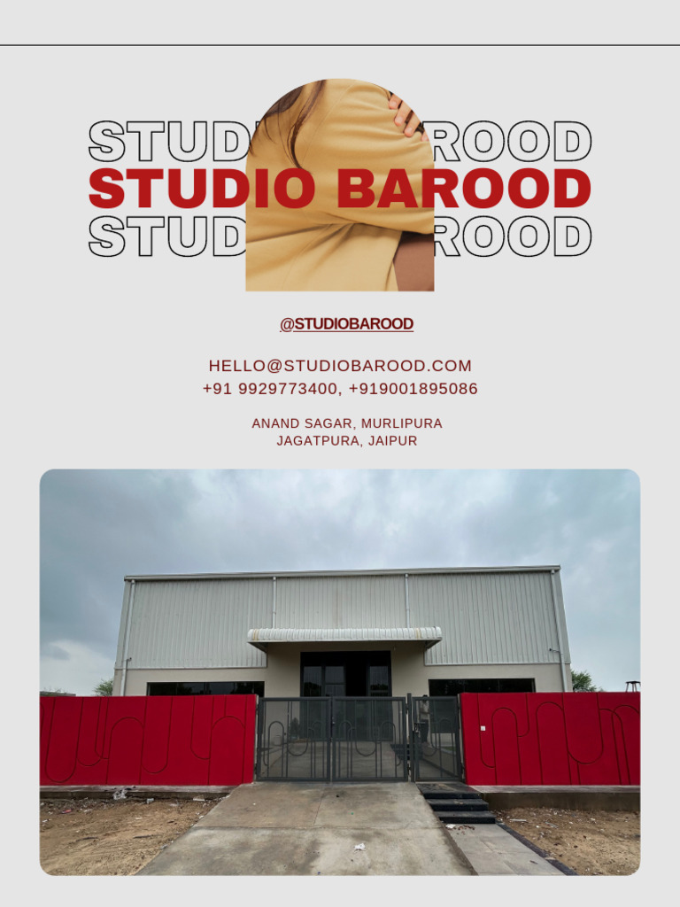 Studio Barood Deck | PDF