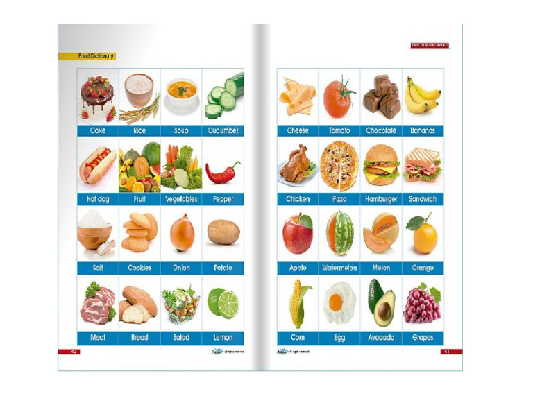 Food Dictionary | PDF
