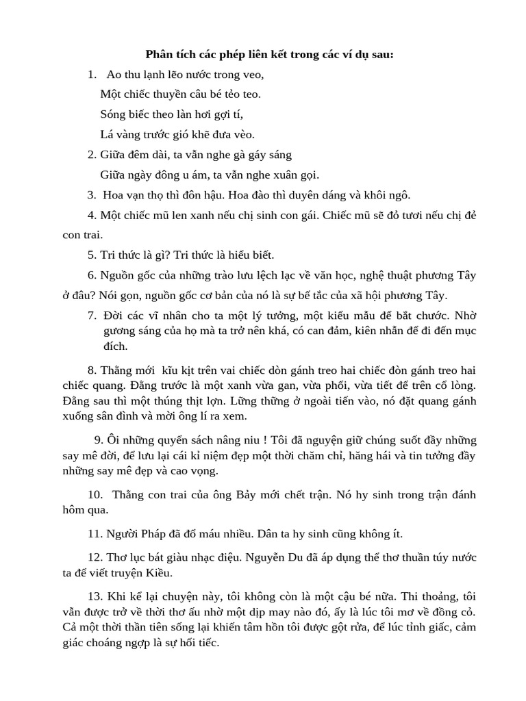 Bài tập liên kết dành cho học viên CH23 | PDF