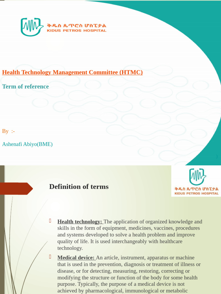 HTMC 2202 | PDF | Medical Device | Patient Safety