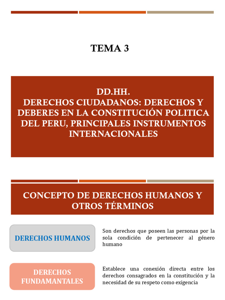 Tema 03 | PDF | Derechos humanos | Derechos
