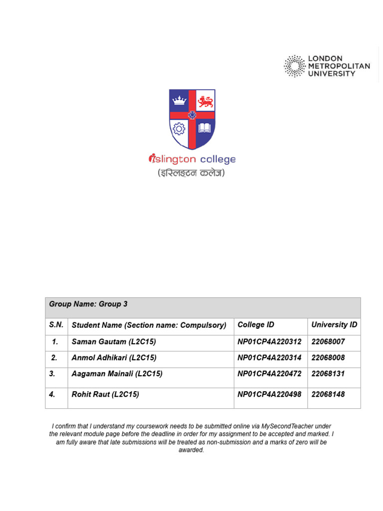 SamanGautam L2C15 | PDF | Conceptual Model | Databases