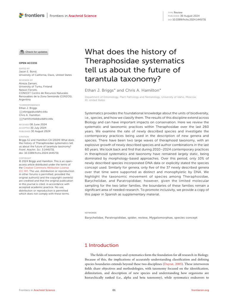 Frchs 03 1445731f | PDF | Species | Taxonomy (Biology)